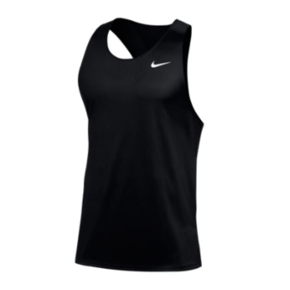 Nike | Shirts | Mens Nike Team Running Singletmens Running Singlet ...